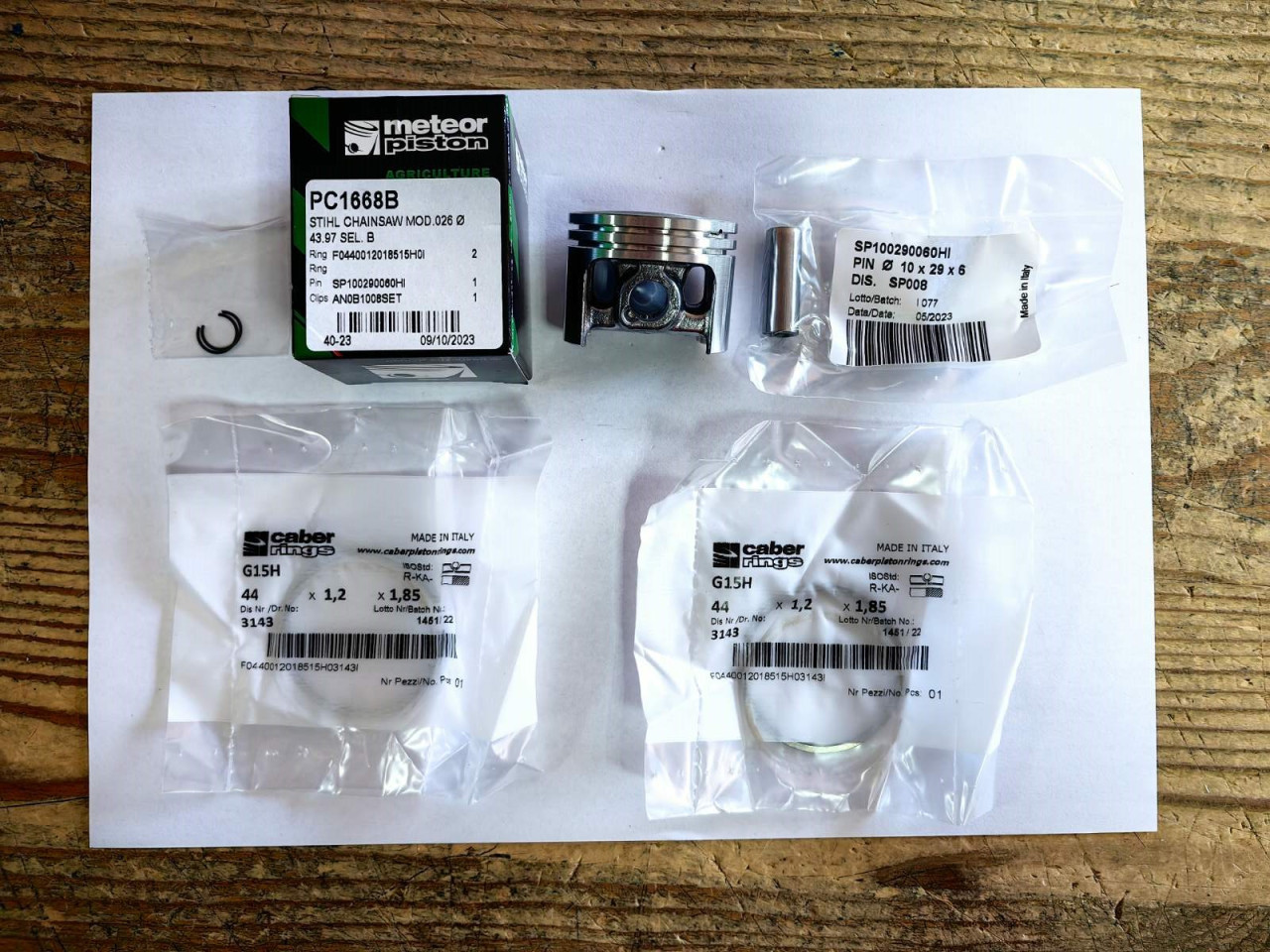 KLIP I KARIKE STIHL MS 026 260 fi 44x10 mm METEOR - Dijelovi i oprema ...