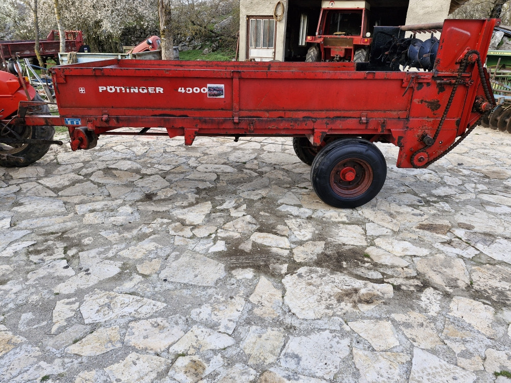 Prikolica stajnjak djubar rasturac potinger sip imt - Traktorske ...