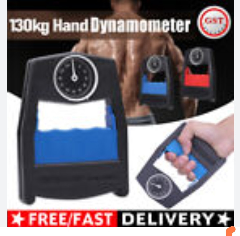 Dynamometar GRIP ZA RUKU SAKE RUKE MJERAC STISKA SAKE DO 130 KG ...