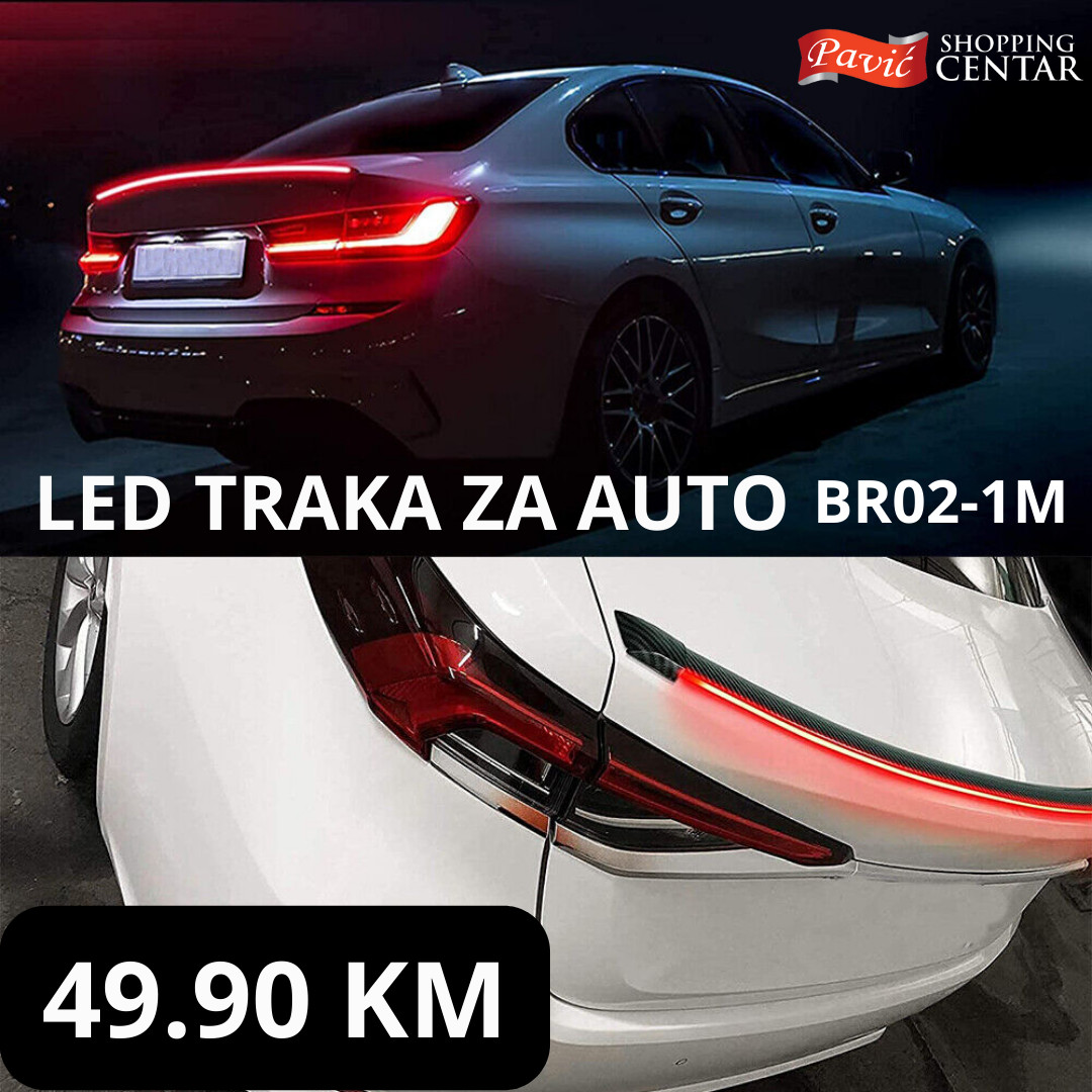 LED TRAKA ZA AUTO 1M - Sijalice za automobile - OLX.ba