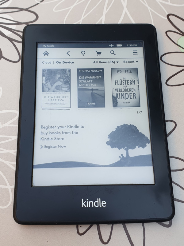 Amazon Kindle Paperwhite 5. gen, WiFi 2GB model EY21 - eBook readeri ...