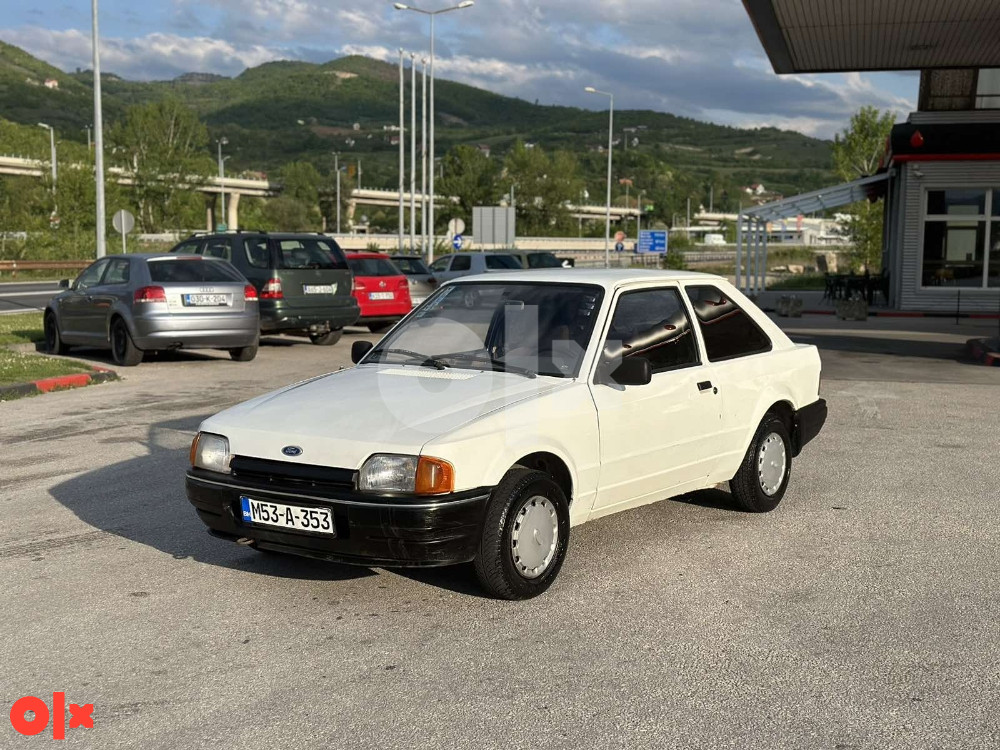 Ford Escort 1.4 Benz 89.g Fabrixko stanje 24.g 1 vlasnik - Automobili ...