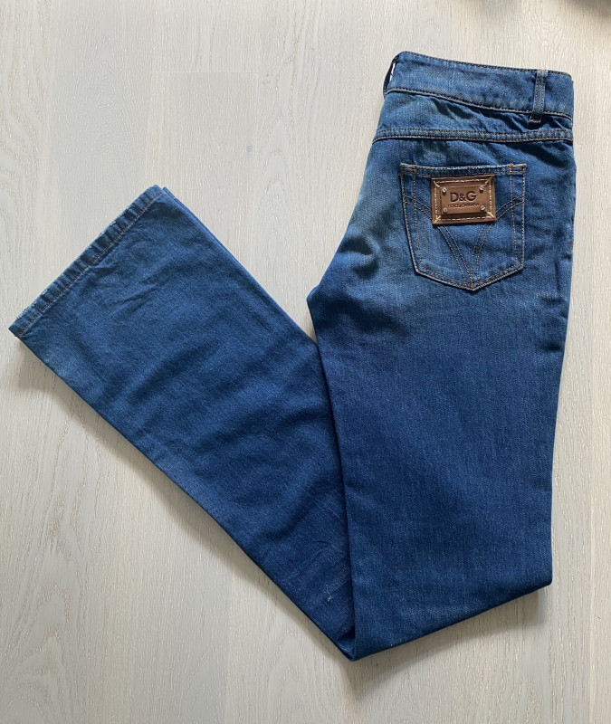 Dolce & Gabbana plave farmerke (broj IT 28) - Pantalone/hlače za žene - OLX.ba