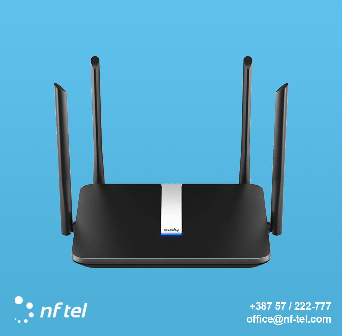 Cudy WR2100 AC2100 Gigabit Dual Band Smart Wi-Fi Router - Router - OLX.ba