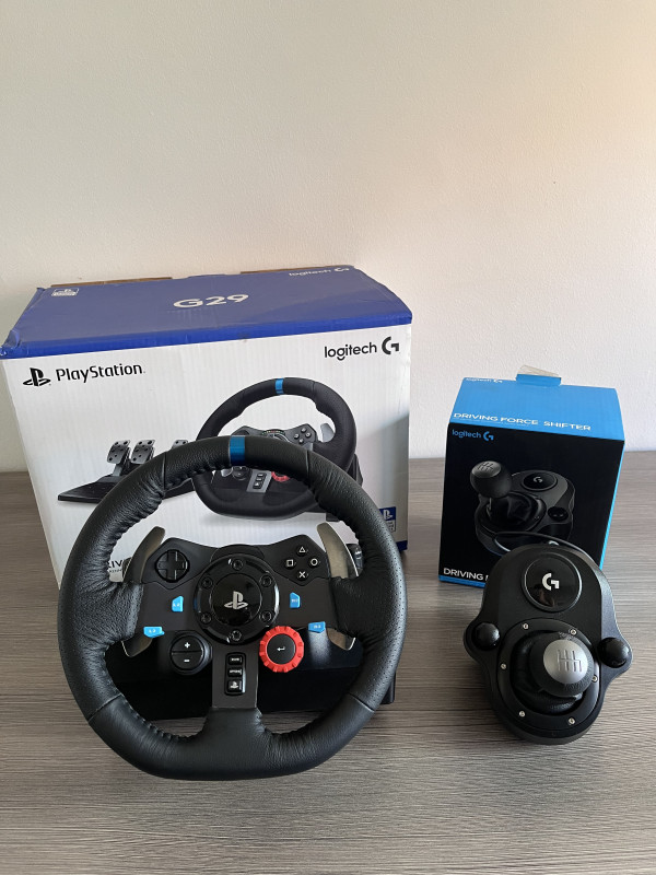 Logitech G29 volan PC/PS4/PS5 + shifter - Volani za PC i konzole - OLX.ba