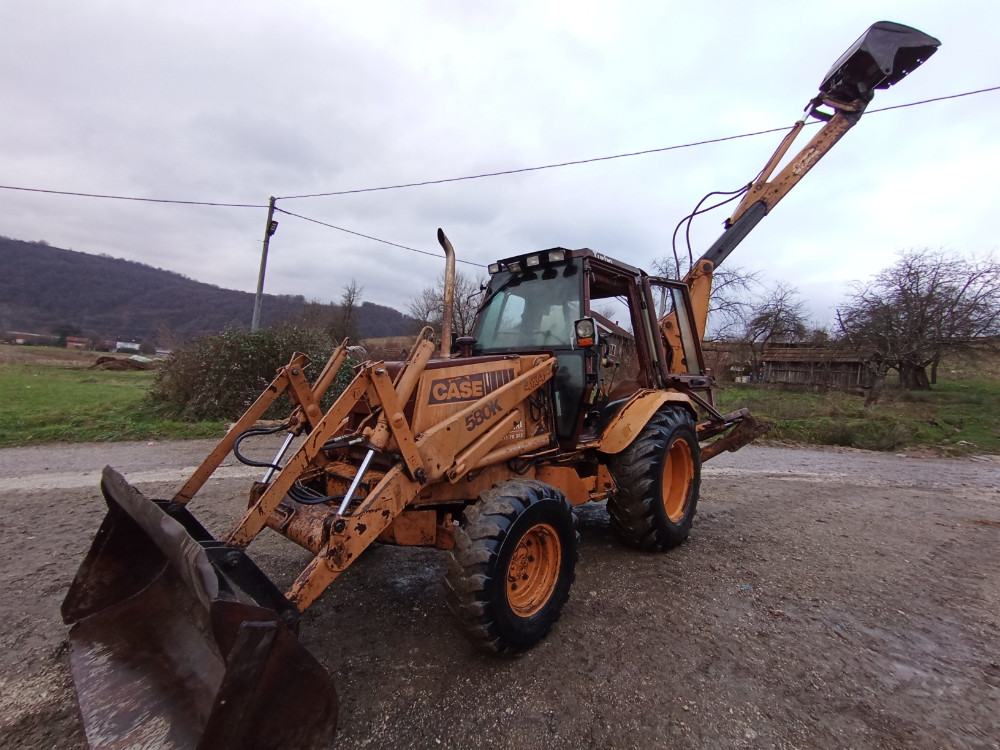 Bager Skip kombinirka CASE 580K - Ostali dijelovi za građevinske mašine ...