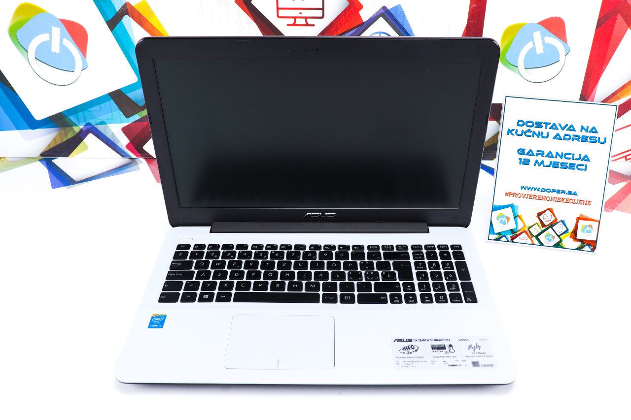 Laptop Asus X555L; i7-5500u; 920M; 240GB SSD; 8GB; 15,6'' DOPER ...