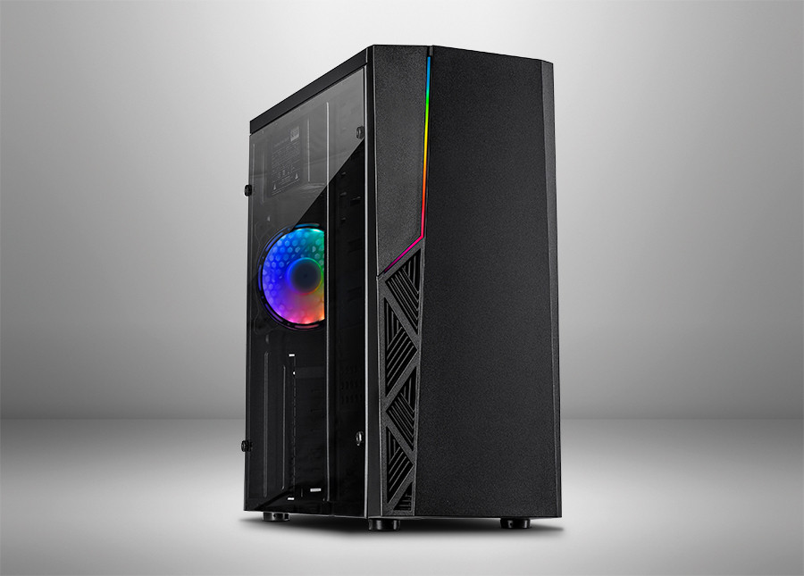 GAMING RGB KUCISTE Inter-Tech PC Case B-02 RGB Tower - Kućišta - OLX.ba