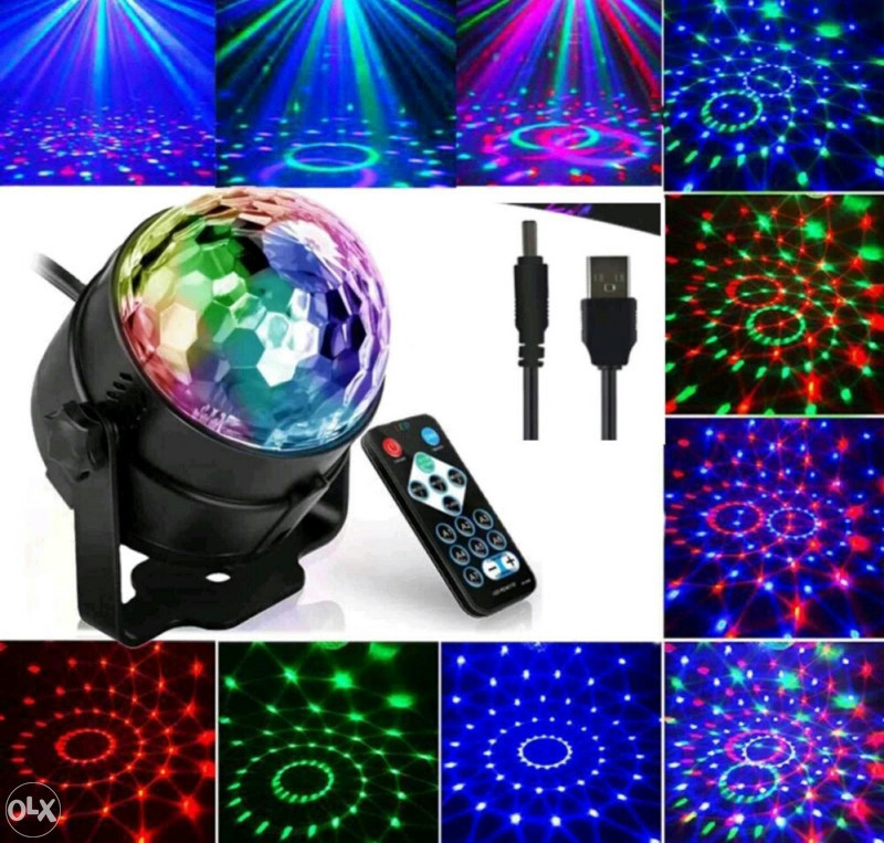 Disko Kugla Lopta Mini Projektor Rasvjeta Kugle - Party dekoracije - OLX.ba