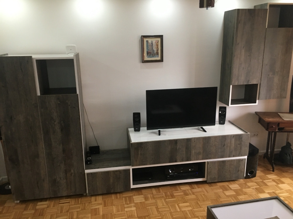 TV Komoda-Ormar-Dva viseća-Stol - Namještaj po mjeri - OLX.ba