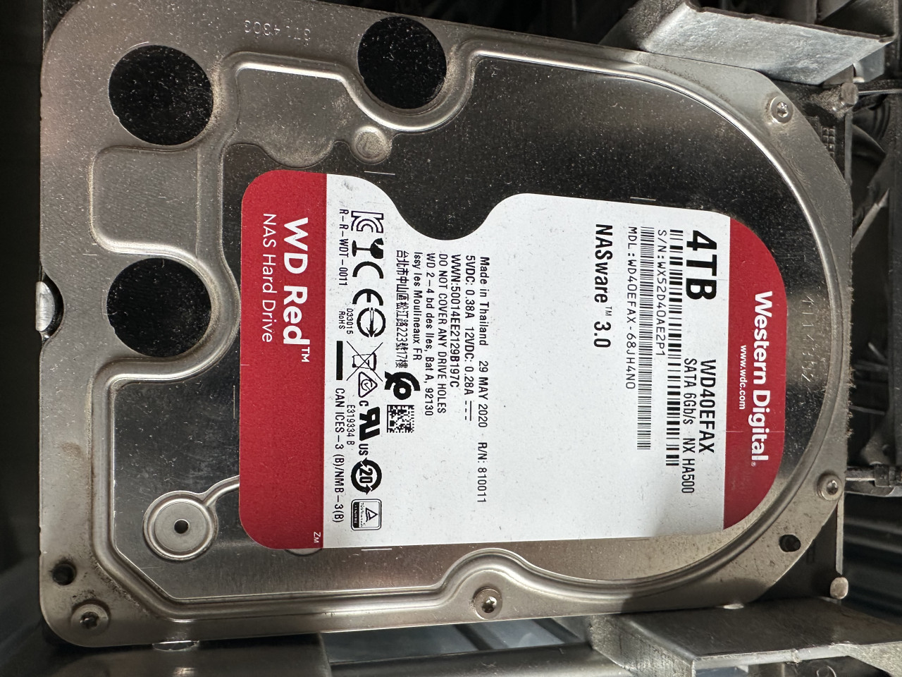 Hard disk WD 4tb model WD40EFAX - Hard diskovi (HDD) - OLX.ba