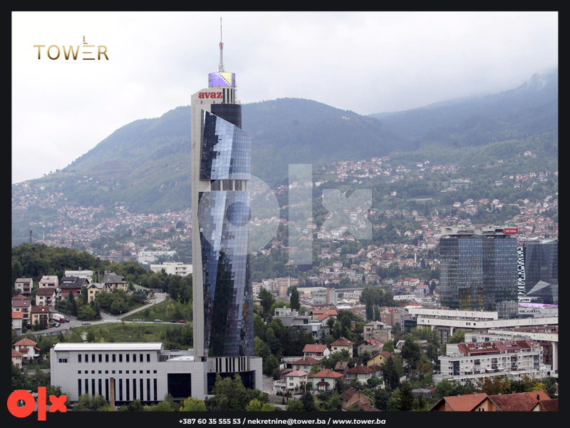 Avaz Twist Tower/ poslovni prostori/ od 28m2 do 1000m2 - Poslovni prostori - OLX.ba
