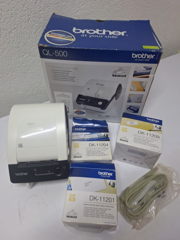 Termalni printer BROTHER QL 500 etikete naljepnice - Printer, skener i ...