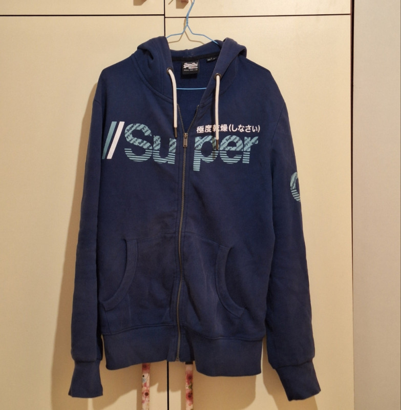original superdry muska dukserica duks M L - Džemperi i dukserice za muškarce - OLX.ba
