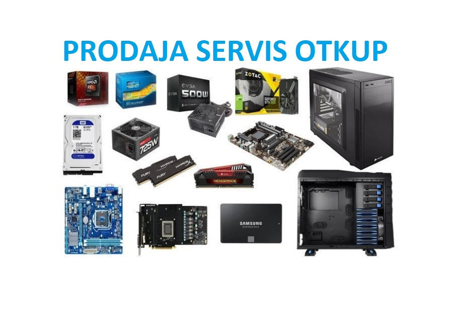 PC KOMPONENTE MBO CPU RAM HDD SSD PSU CASE - Ostalo - OLX.ba