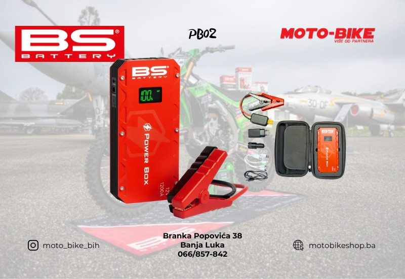Jump Starter - Booster PB02 Buster MOTO AUTO Akumulator - Alat i pribor ...