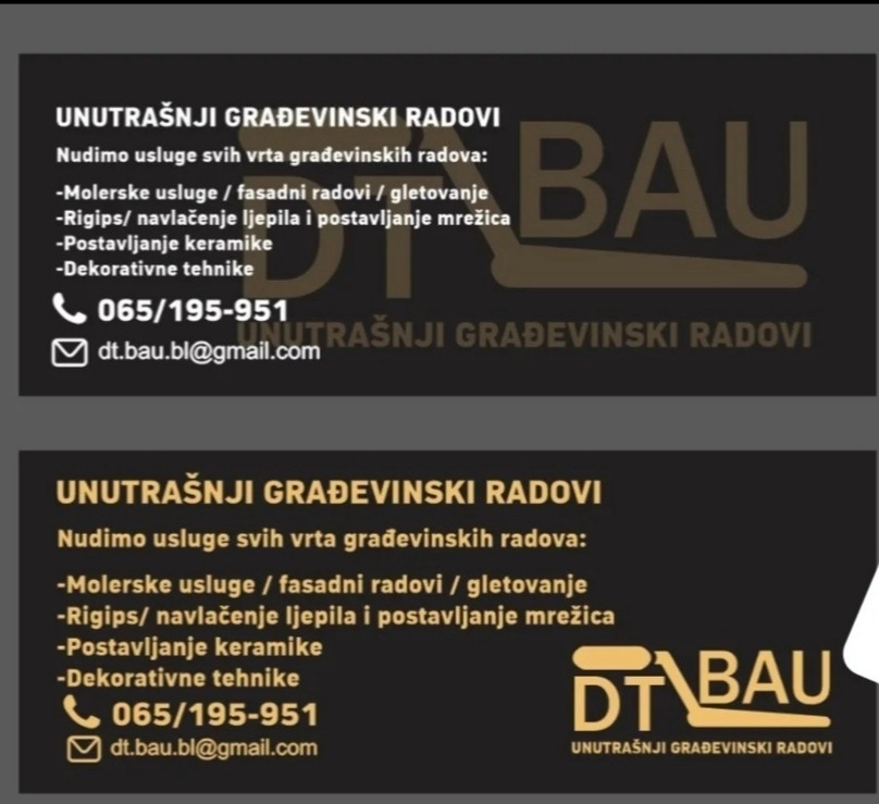 Gradevinski Radovi - Završni (fini) radovi - OLX.ba