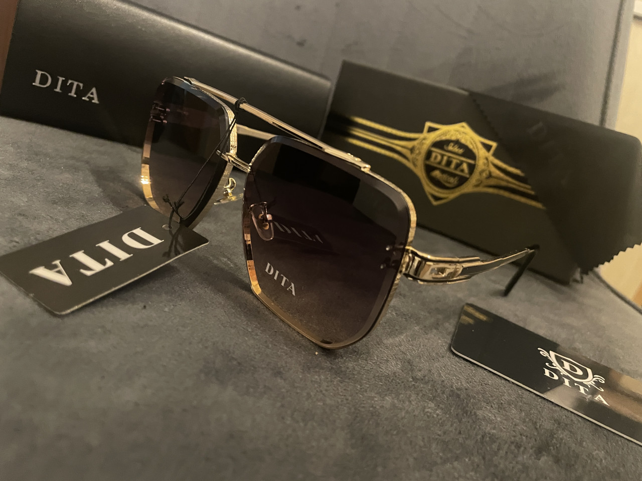 suncane naocale Dita Gold/Brown - Sunčane naočale - OLX.ba