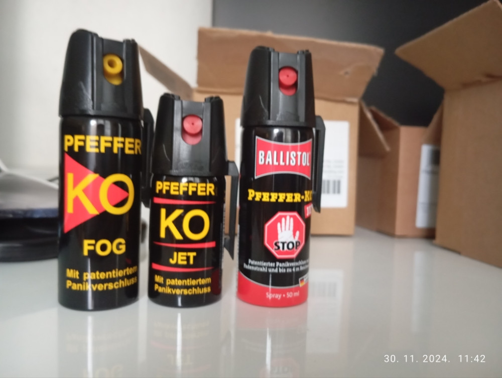 Peper Sprej-Fog, Jet veliki i Jet mali - Sredstva za samoodbranu - OLX.ba