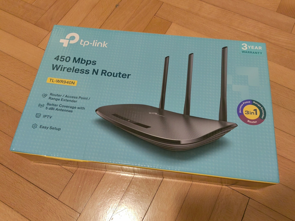 ROUTER TP-Link TL-WR940N Wireless N 450Mbps, WiFi - Router - OLX.ba