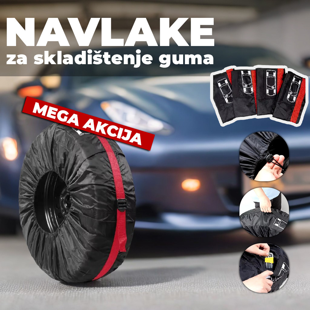 Navlake za skladištenje guma - 18-23" - Alat i pribor za automobile ...