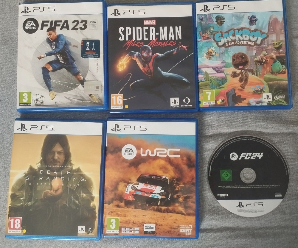 Ps5 igre igrice za Playstation 5 FC24 , FIFA 23 sackboy ,Morales - Igre ...