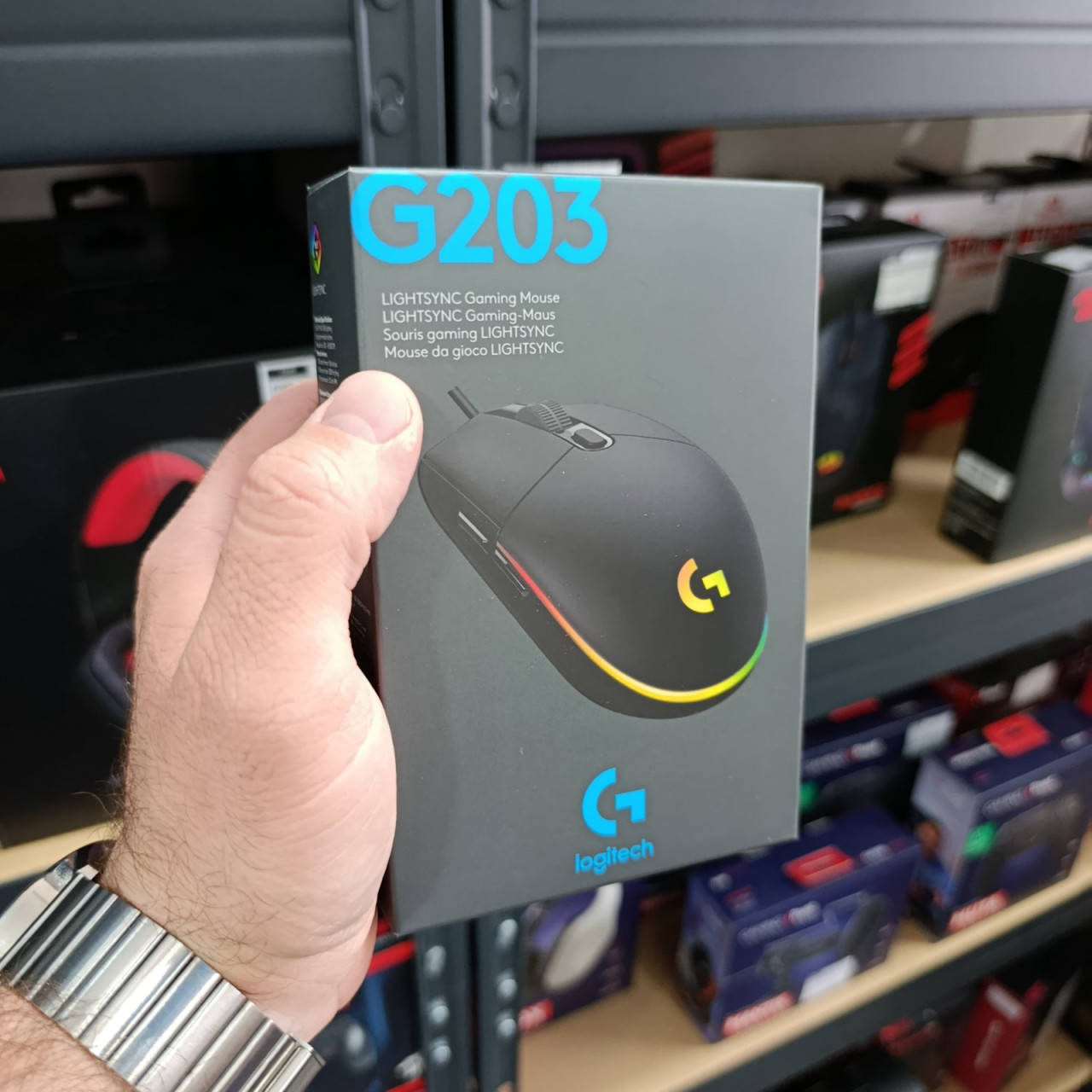 Logitech G203 Lightsync Gaming Miš - Miševi - OLX.ba