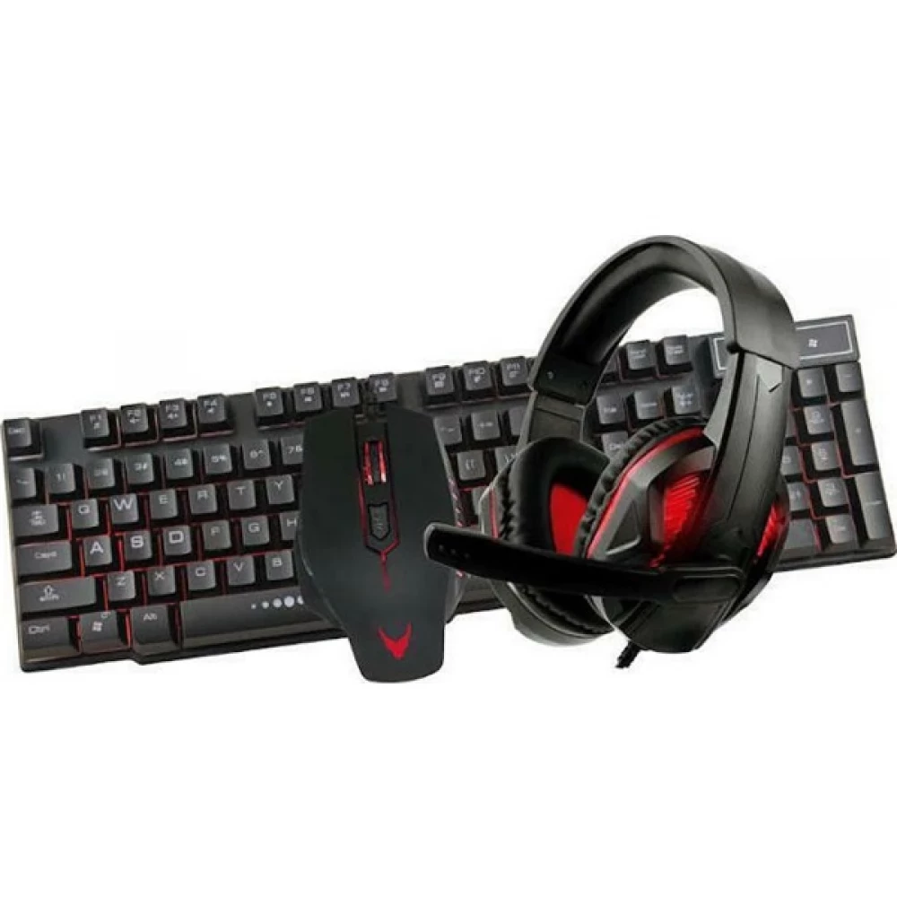 OMEGA Varr Gamer set 4 in 1 US English black VG4IN1SET0 - Tastatura/Miš ...