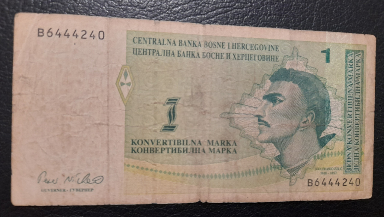 BiH - 1 KM - Konvertibilna Marka - Novčanice - OLX.ba