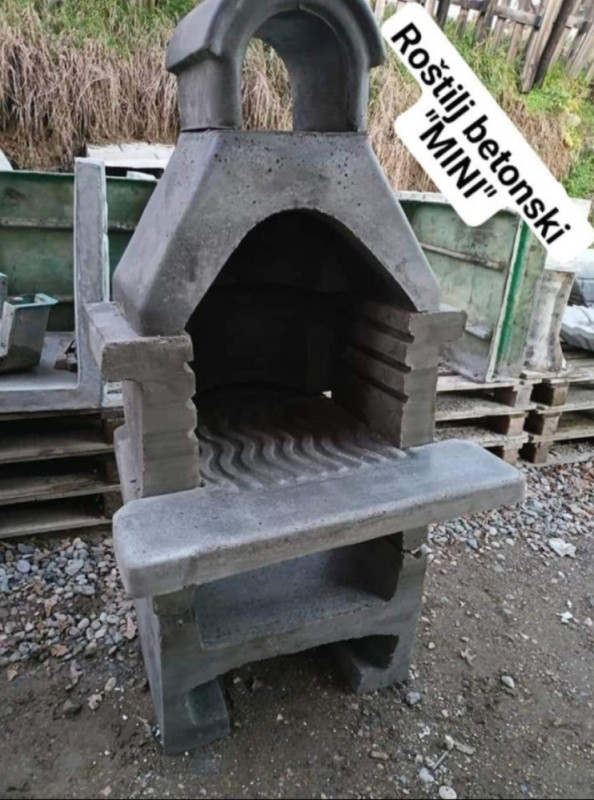 Rostilj betonski mini - Betonska galanterija - OLX.ba