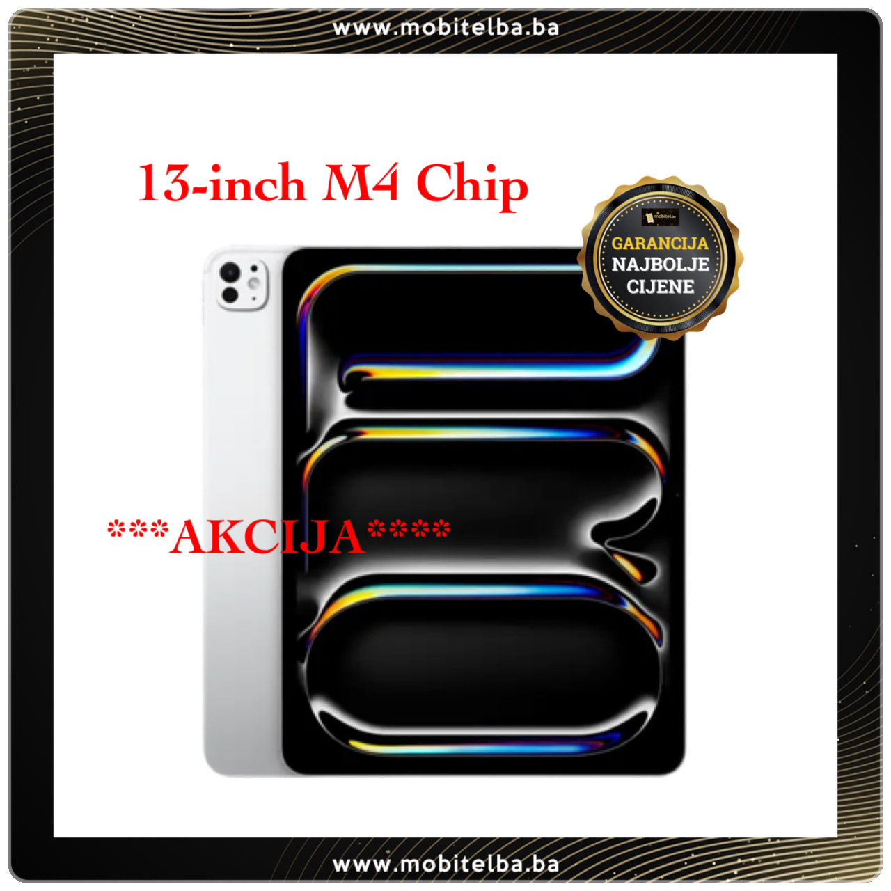 Apple iPad Pro 13-inch Wi-Fi 256GB Silver M4 Chip 2024 - Tablet PCs ...