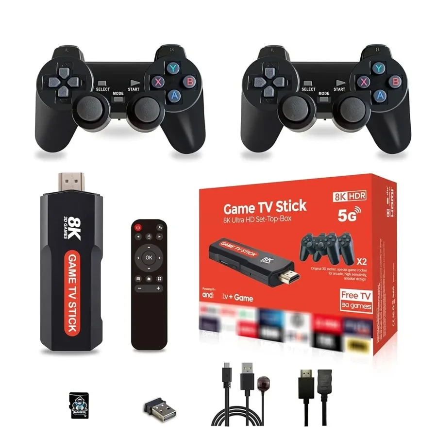 Android TV + GAME TV Stick 8K ULTRA HD Set-Top-BOX - TV boxovi - OLX.ba