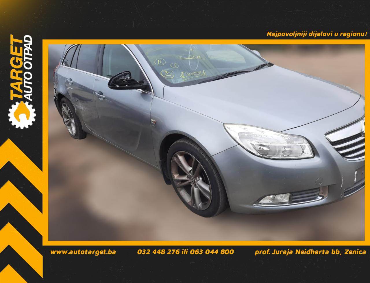 DIJELOVI FELGE I GUME OPEL INSIGNIA > 09-13 13235011 - Felge s gumama ...