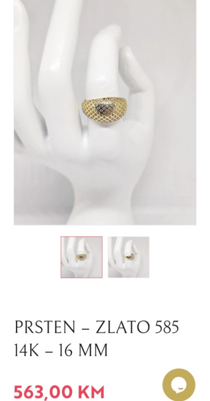 Prsten - Zlato 585 14k - Prstenje - OLX.ba