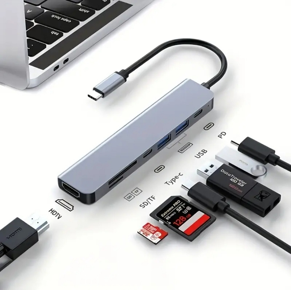 USB TYPE C 7 in 1 HUB / RAZDJELNIK - HUB/Razdjelnici - OLX.ba