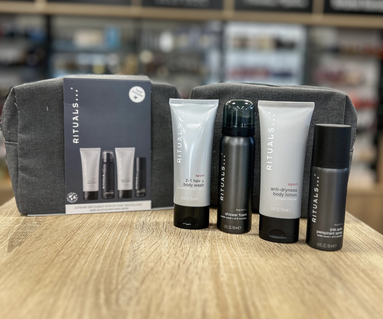Rituals Homme Sport Muski SET + neseser - Preparati za njegu tijela ...