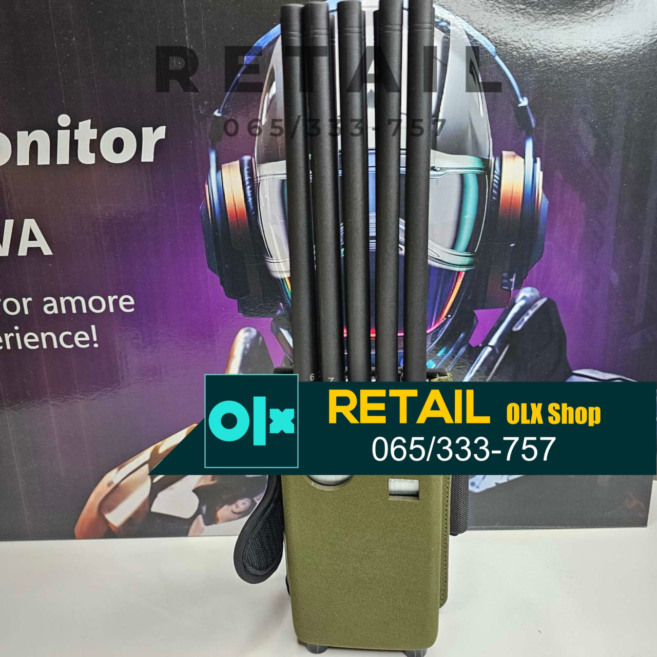 Jammer ometač blokator signala 10 kanalni GPS GSM zaštita - Ostalo - OLX.ba