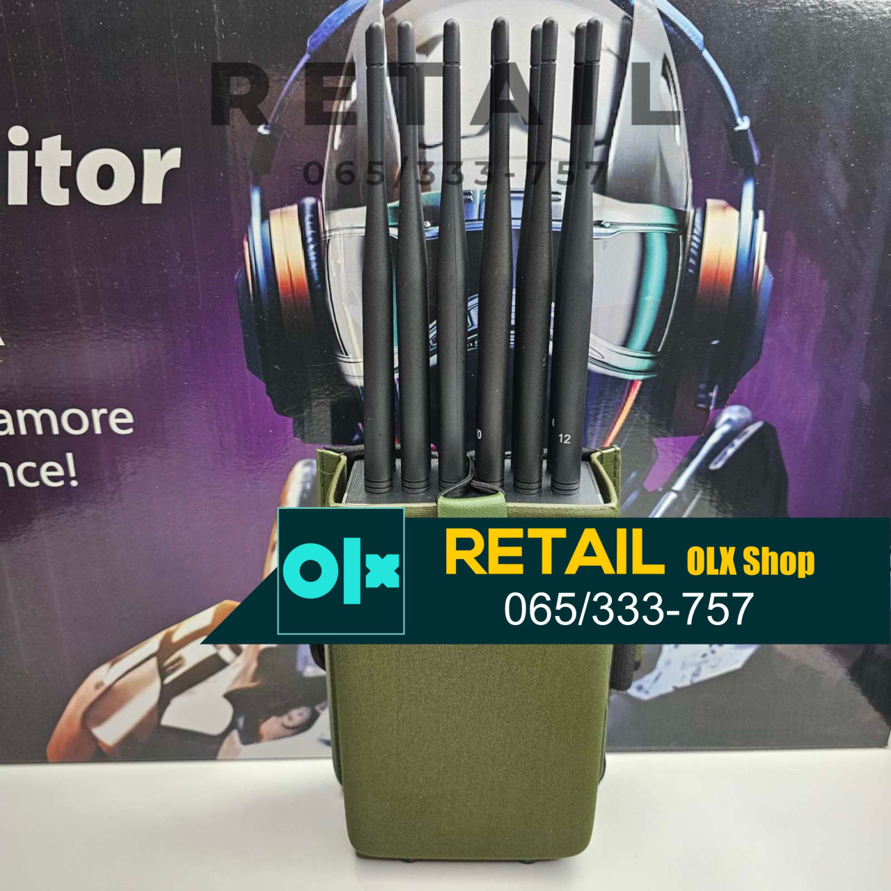 Jammer ometač blokator signala 12 kanalni GPS GSM - Ostalo - OLX.ba