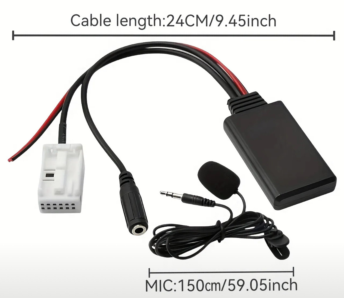 Bluetooth adapter AUX RNS 310 RCD 200 210 300 310 500 - Kablovi i ...