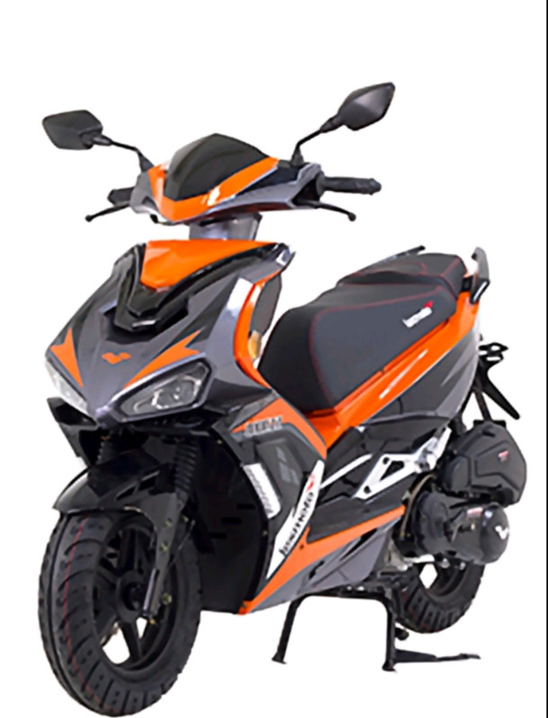 SKUTER SONIC MONZA 125 NARANDŽASTA/SIVA/CRNA - Motocikli - OLX.ba