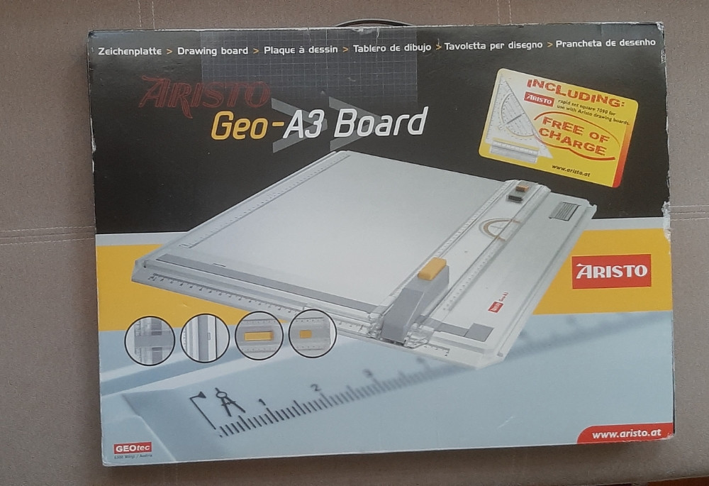 Aristo A3 tabla ploca za tehnicko crtanje,kao Rotring,torba - Table ...
