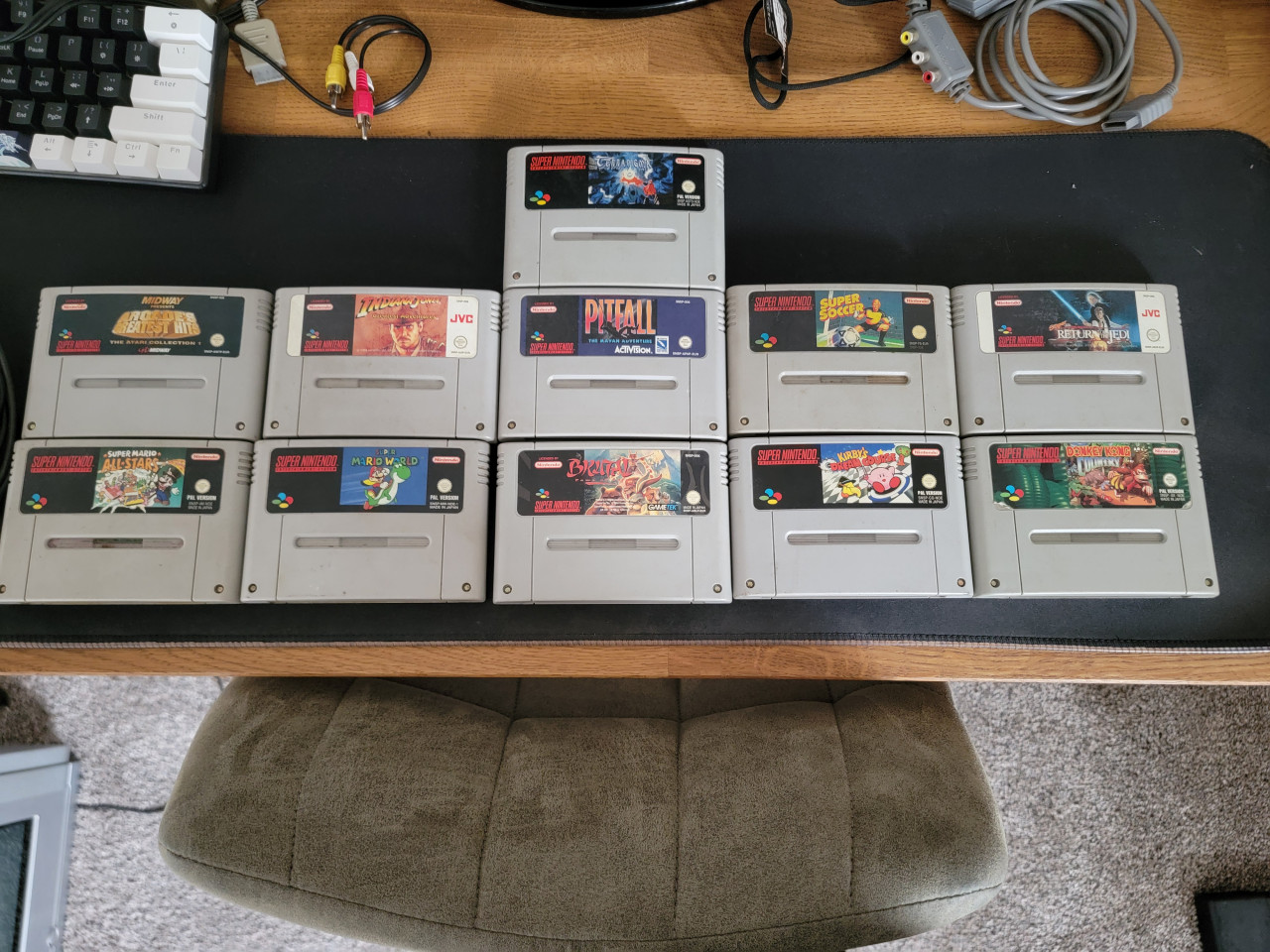 SNES Super Nintendo igrice donkey Kong Mario terranigma - Igre za PC i konzole - OLX.ba