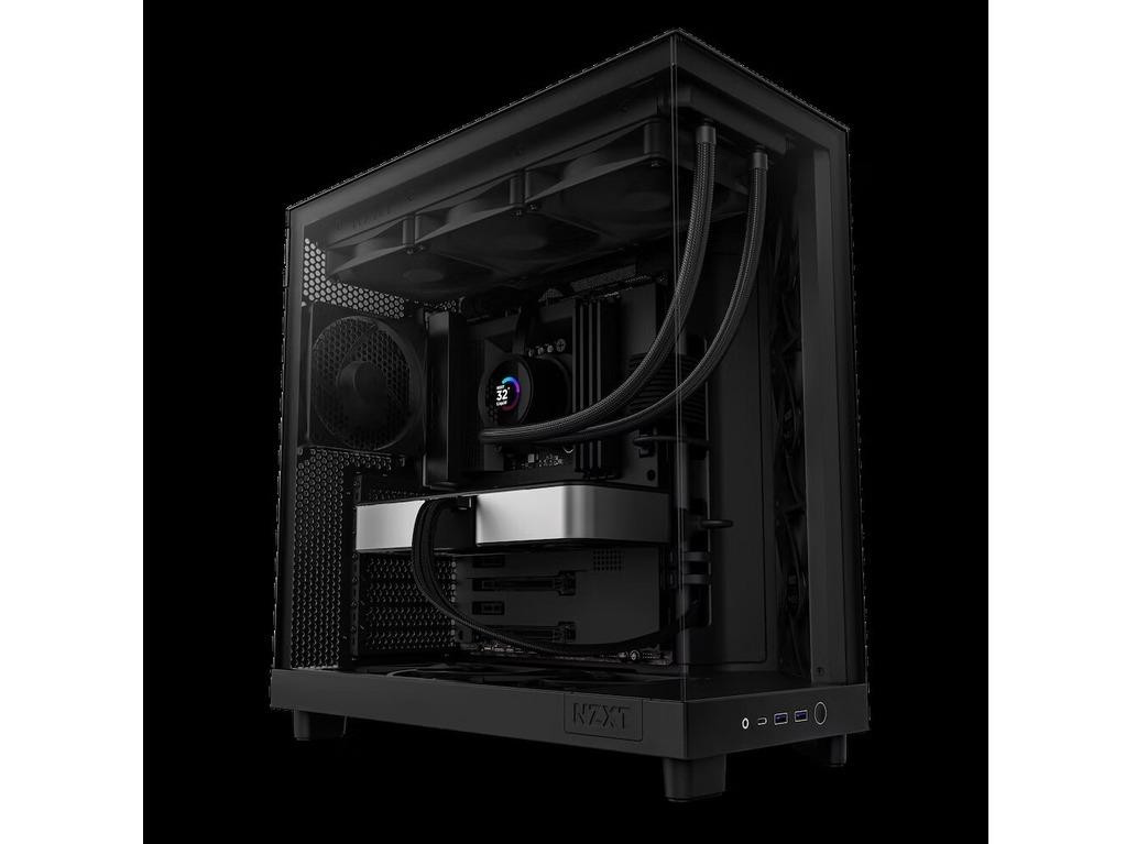 NZXT CASE H6 FLOW BLACK mini-ITX Micro-ATX ATX Mid-tower 3x f - Kućišta ...