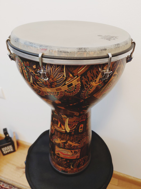 REMO Doumbek 10" djembe tarabuka - Bubnjevi (komplet) - OLX.ba