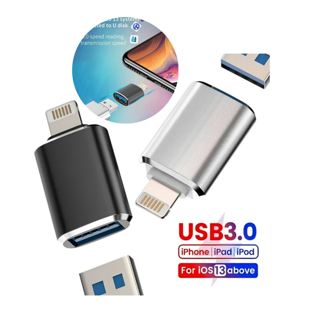 USB OTG adapter za iPhone 14/13/12/11/XS/Pro Max/XR/X/iPad - Kablovi za ...
