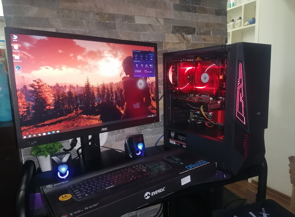 Gaming PC I7 4790 RX 570 8gb RAM 16gb Gejmerski Kompjuter Računar ...