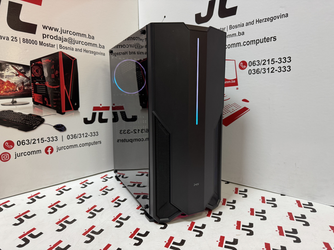 MS FIGHTER RGB GAMING PC I5 8500; 16GB; SSD+HDD; Nvidia GTX960 ...