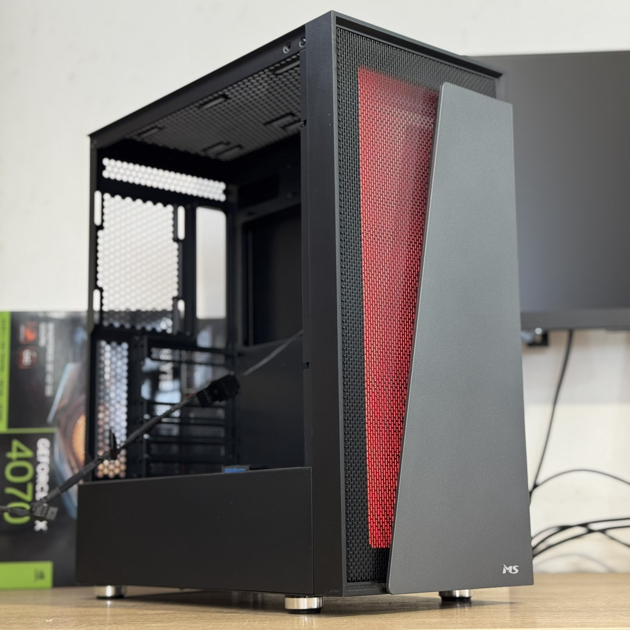 MS ARMOR V715 gaming kućište bez stranice - Kućišta - OLX.ba