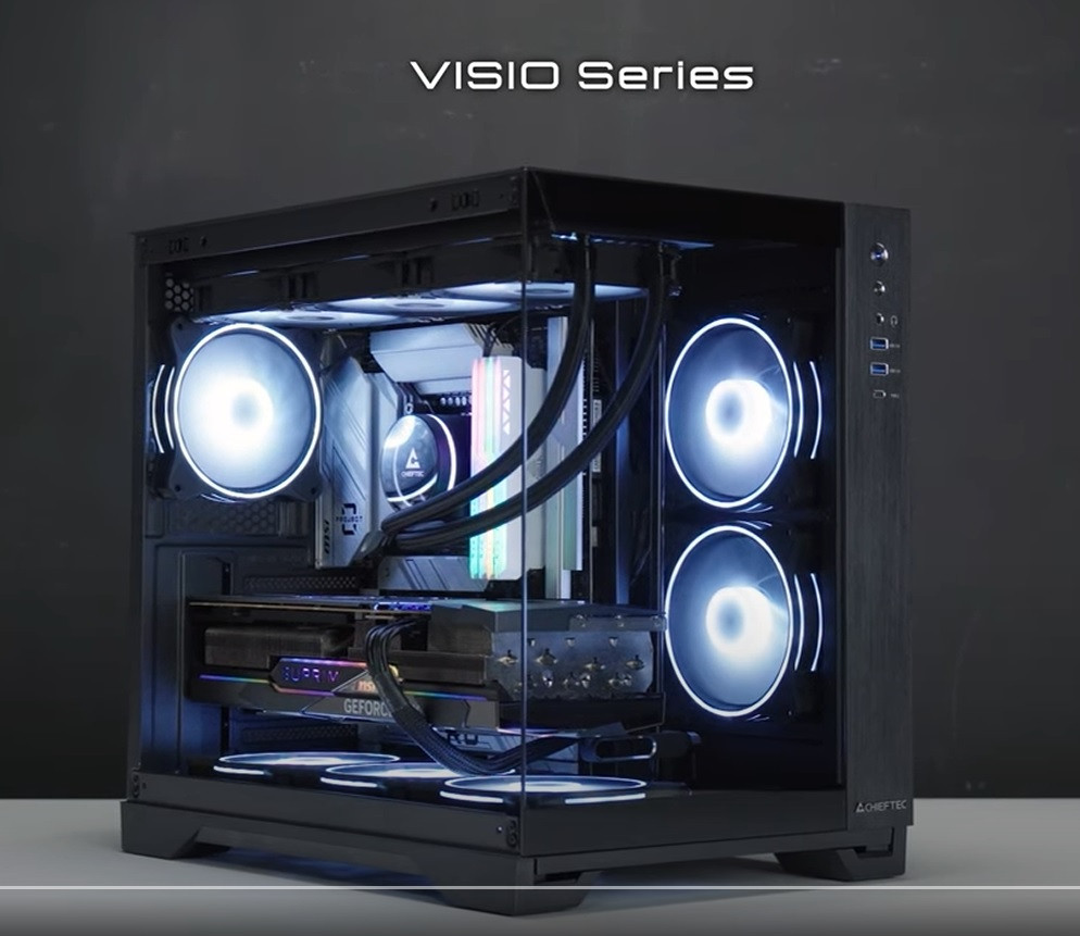 Chieftec Visio Dual Chamber 6x ARGB Led Fan - Kućišta - OLX.ba