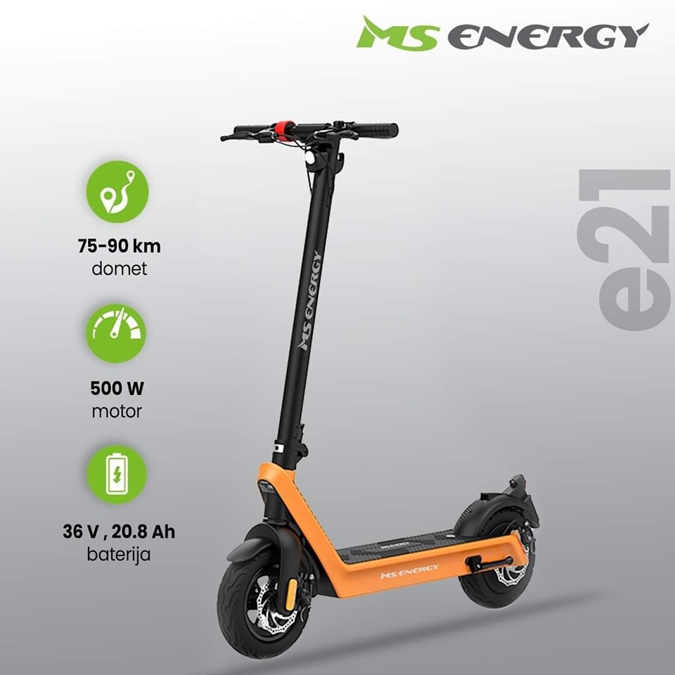 Trotinet MS energy e21 - Električni romobili - OLX.ba